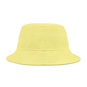 Yellow Banana Bucket Hat Cotton Beach Fisherman Hats for Women Girls ...