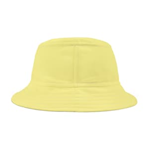 Yellow Banana Bucket Hat Cotton Beach Fisherman Hats for Women Girls ...