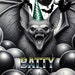 Gothic Party Bat in a Hat Digital Birthday Card - Whimsigoth Design ...