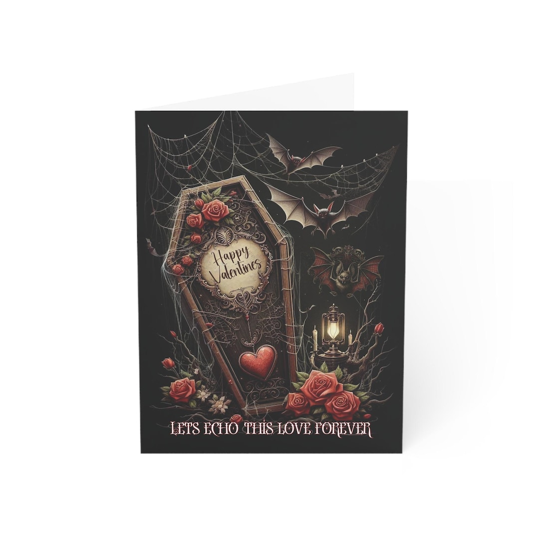Echo Forever - Gothic Greeting Card, Witchy Fantasy Card, Gothic ...