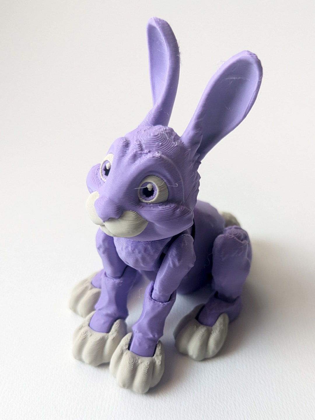 Articulated Bunny Rabbit - High Definition 3D Printed Flexible Flexi ...