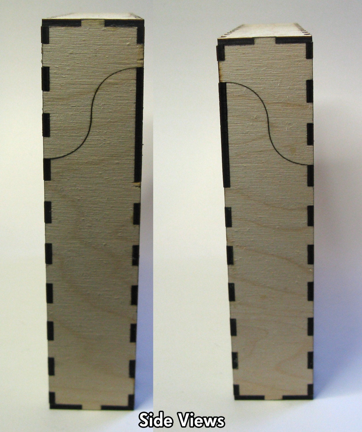 Crayon Box Hidden Living Kerf Hinge Laser Cutting Digital | Etsy