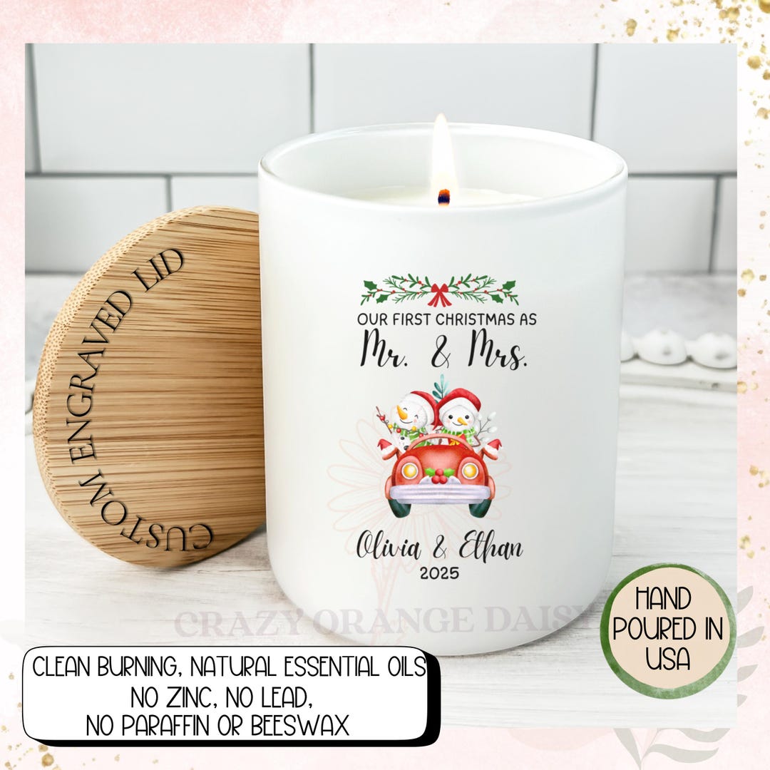 Couples Candle,newly Married Gift,couples Candle Gift,cute Unique ...