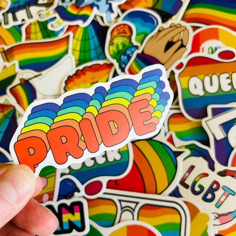 Pride Stickers - Etsy
