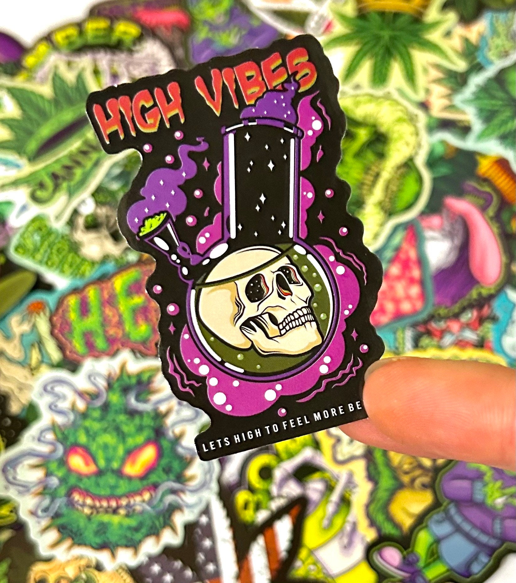 Marijuana Stickers Assorted Weed Stickers 420 Stickers Bullet Journal ...