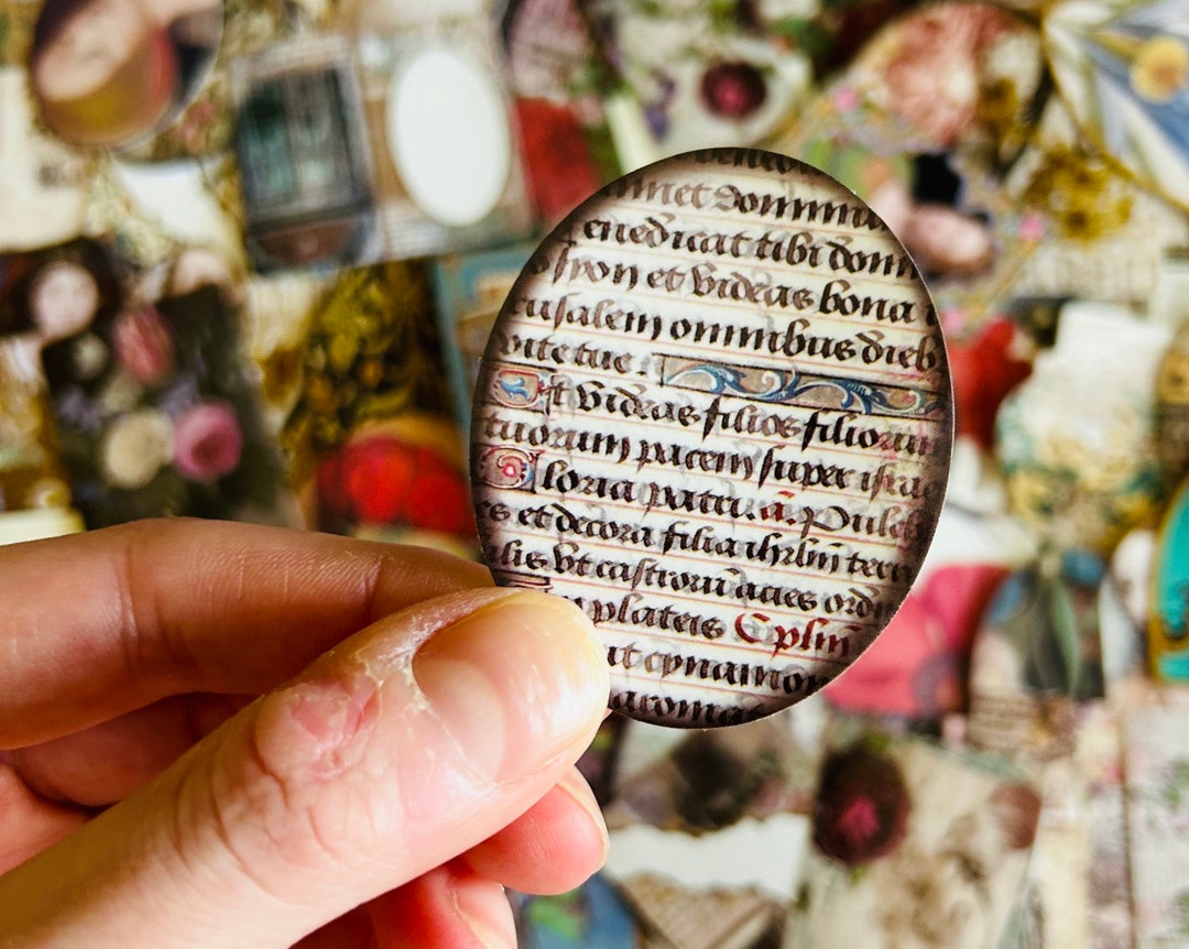 Medieval Art Stickers - Assorted Ephemera Stickers for Bullet Journal ...