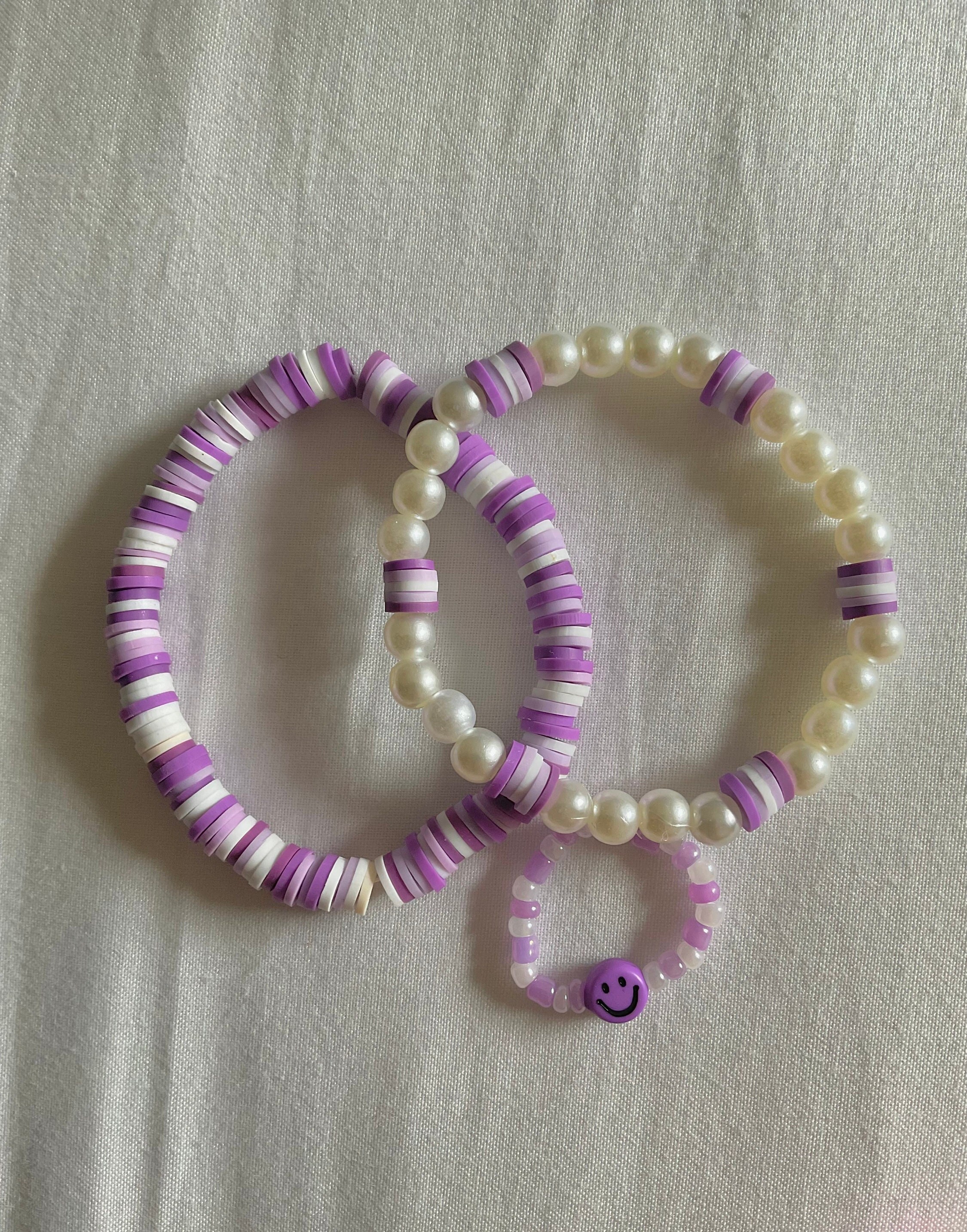 Preppy Summer Clay Bead Bracelet Bundles - Etsy