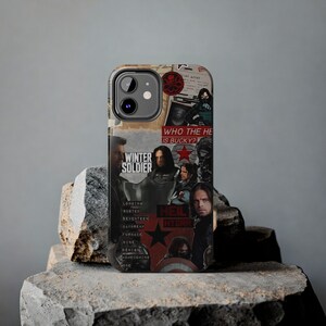 Bucky Winter Soldier Warrior Tough Phone Cases Military Inspired ...
