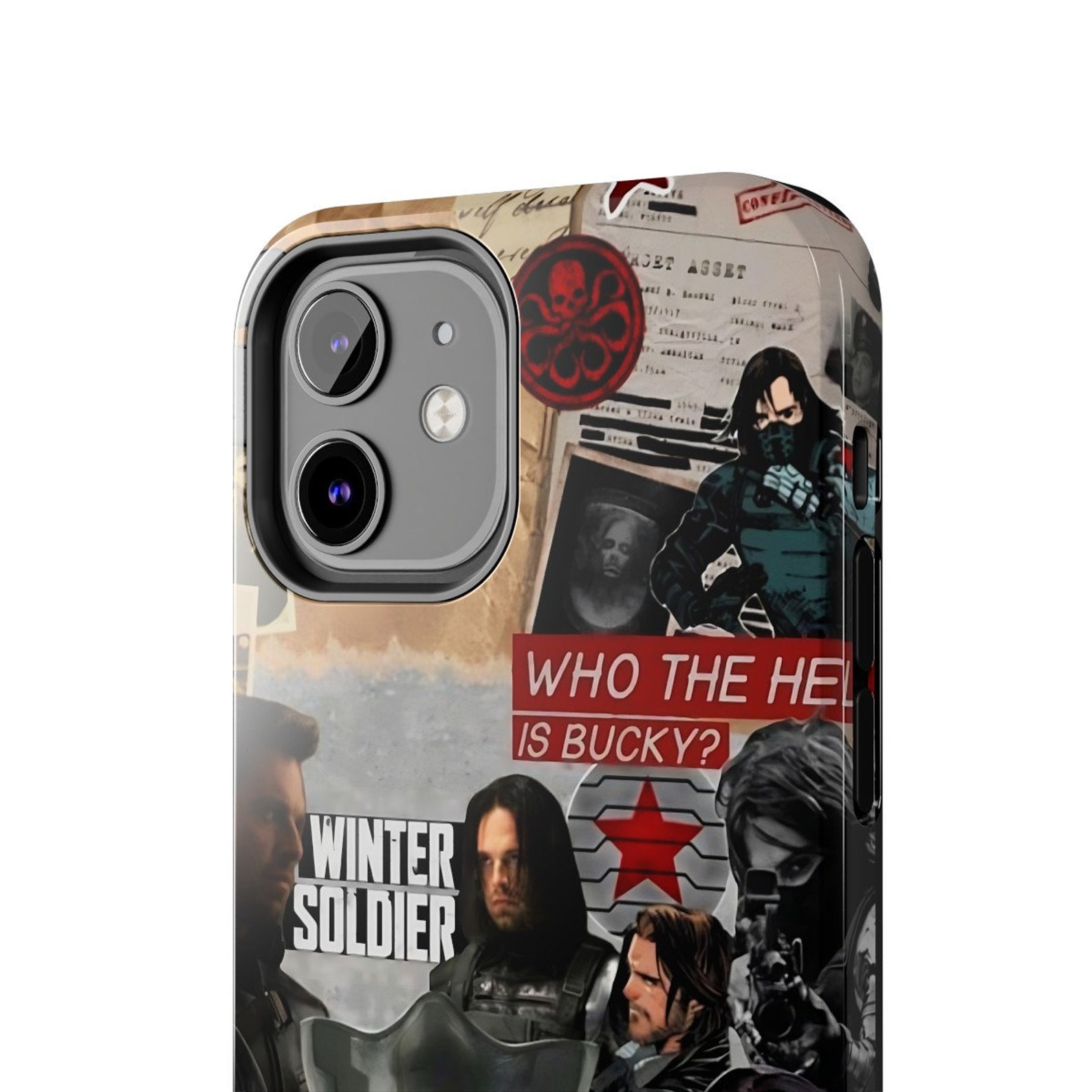 Bucky Winter Soldier Warrior Tough Phone Cases Military Inspired Protection - Etsy