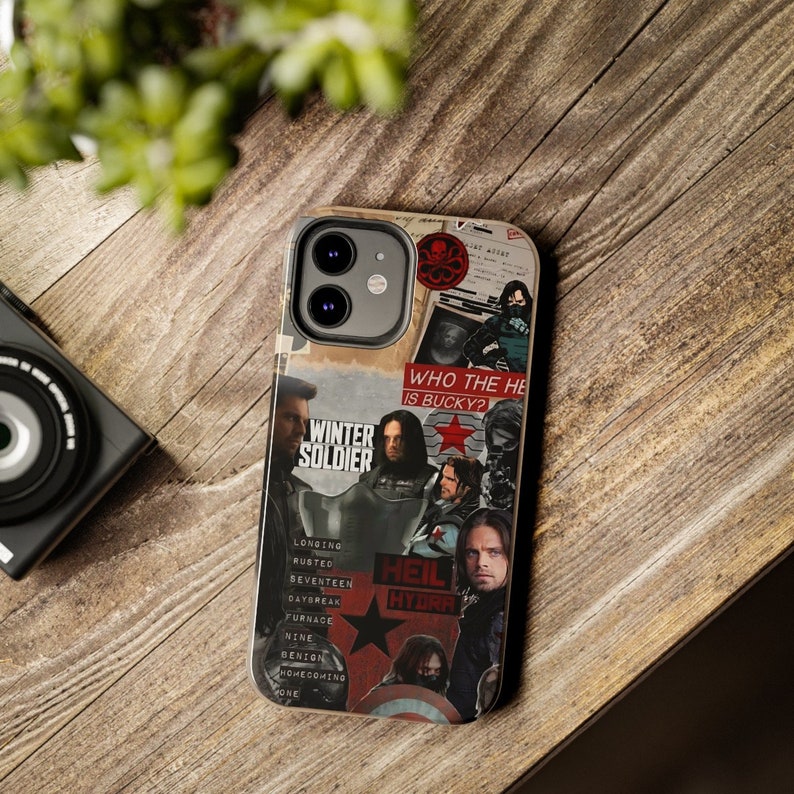 Bucky Winter Soldier Warrior Tough Phone Cases Military Inspired ...