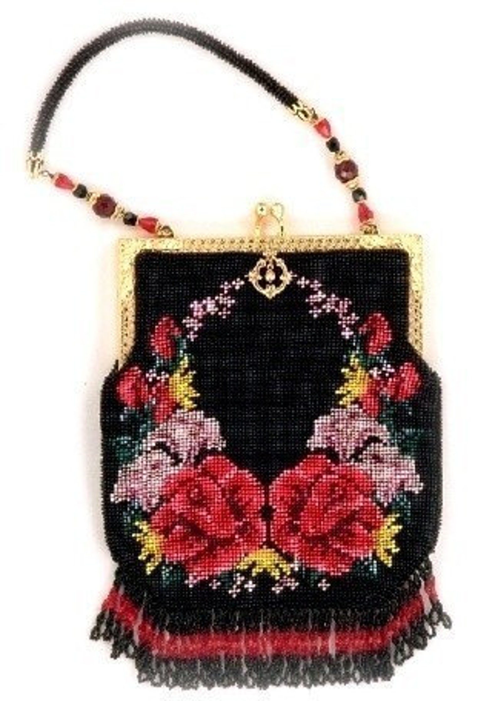 Reflections ( Crocheted Beaded Purse Pattern ) PDF Digital Download - Etsy