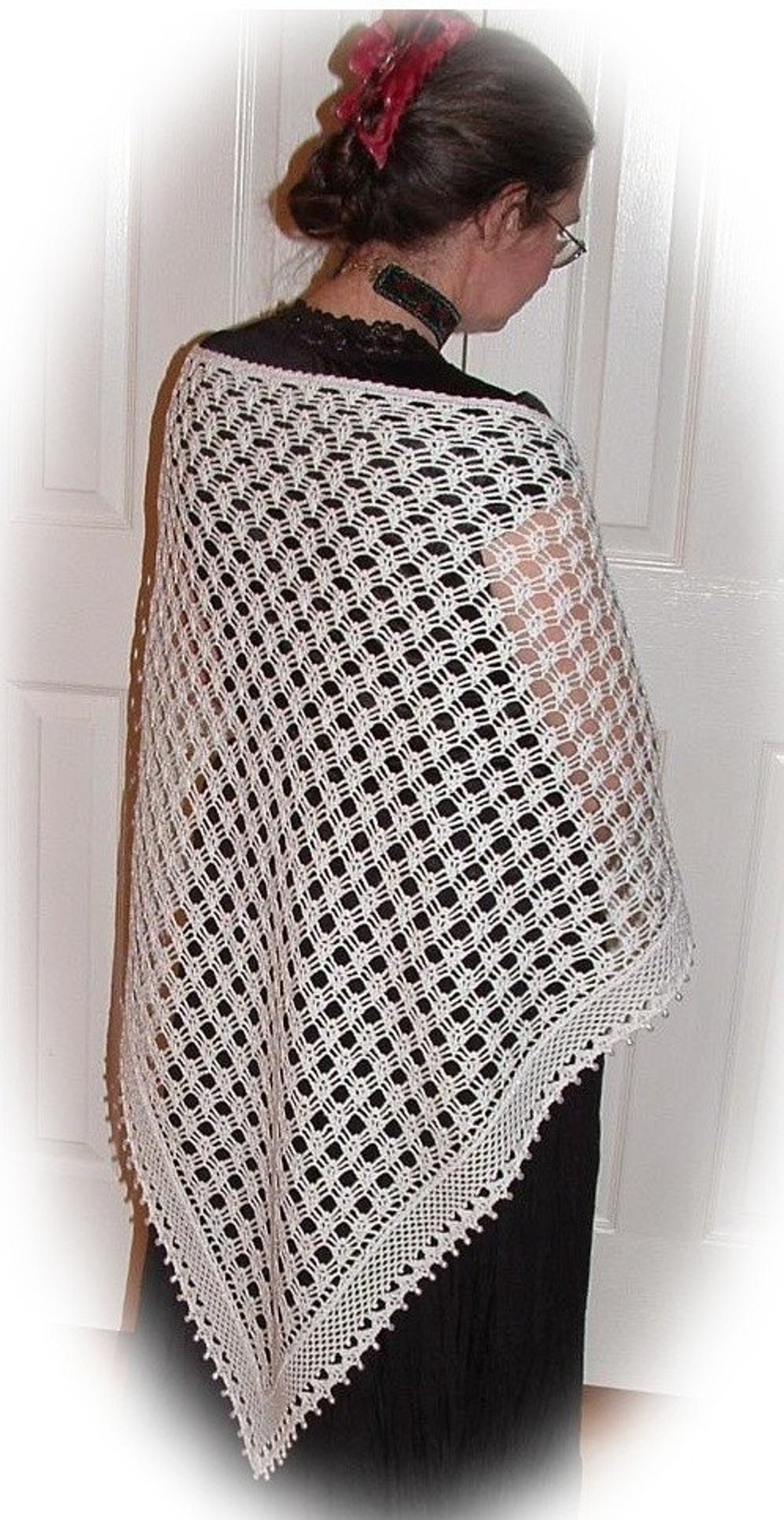 Torchlight Shawl Pattern PDF Digital Download - Etsy