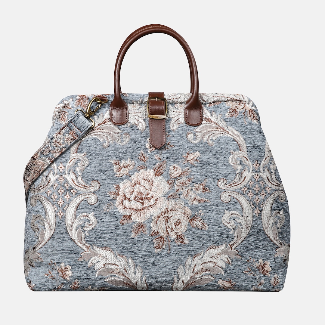 Handcrafted Mary Poppins Bag-carpet Weekender-carpet Travel Bag-duffel ...