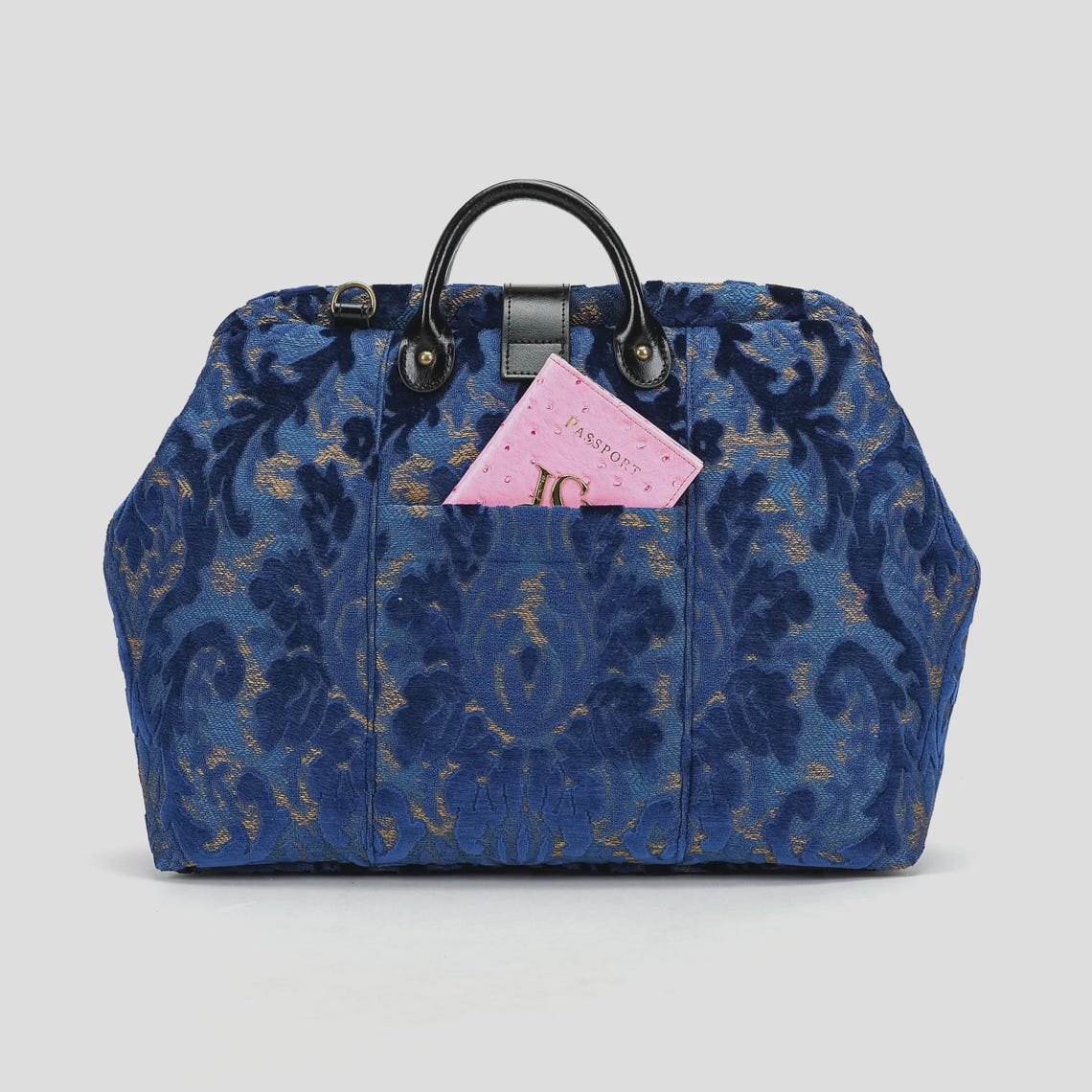 Handsewn Carpet Work Bag-laptop Brief Case-vintage Work Tote-travel ...