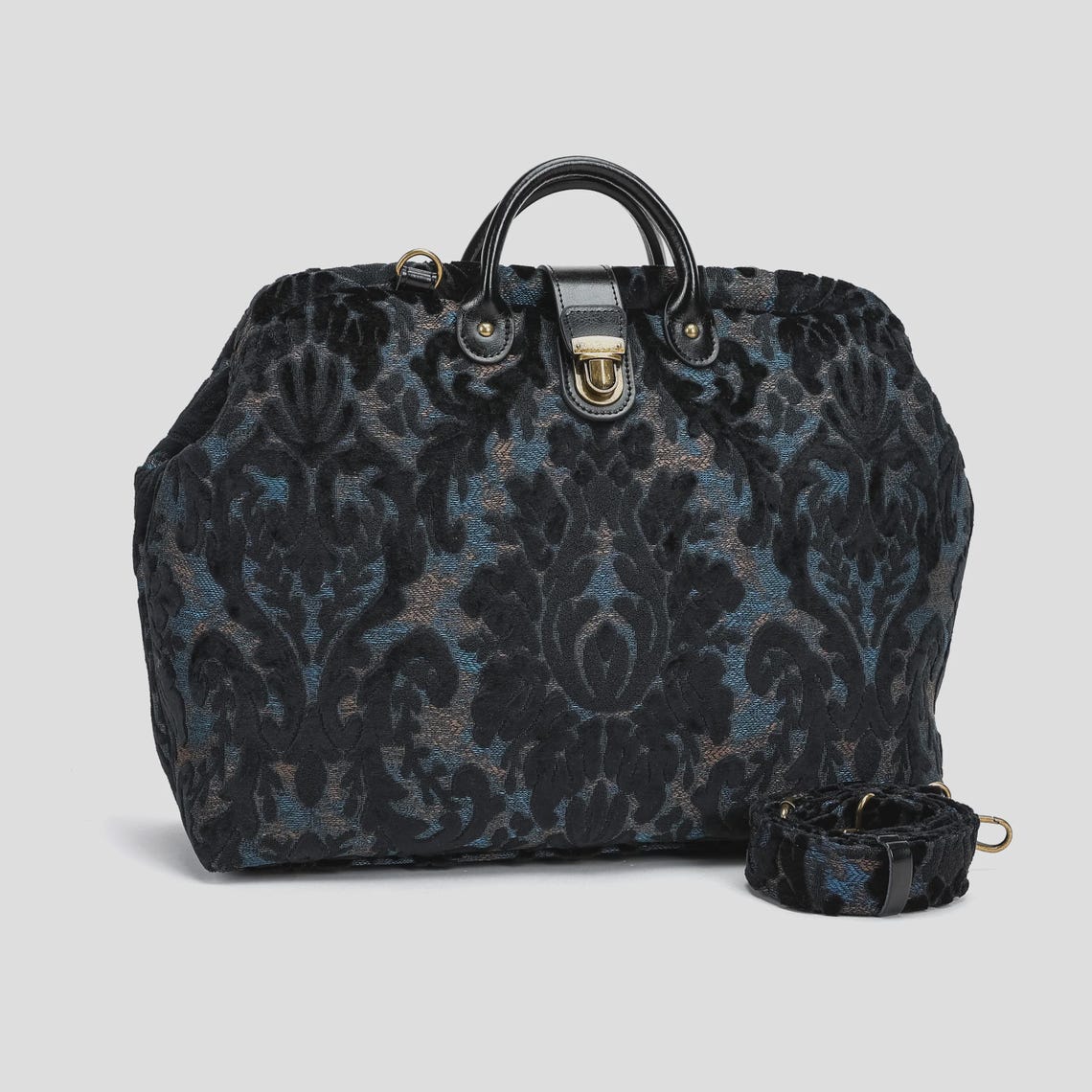 Handsewn Carpet Work Bag-laptop Brief Case-vintage Work Tote-travel ...