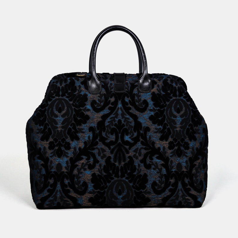 Handcrafted Mary Poppins Bag-carpet Weekender-carpet Travel Bag-duffel ...