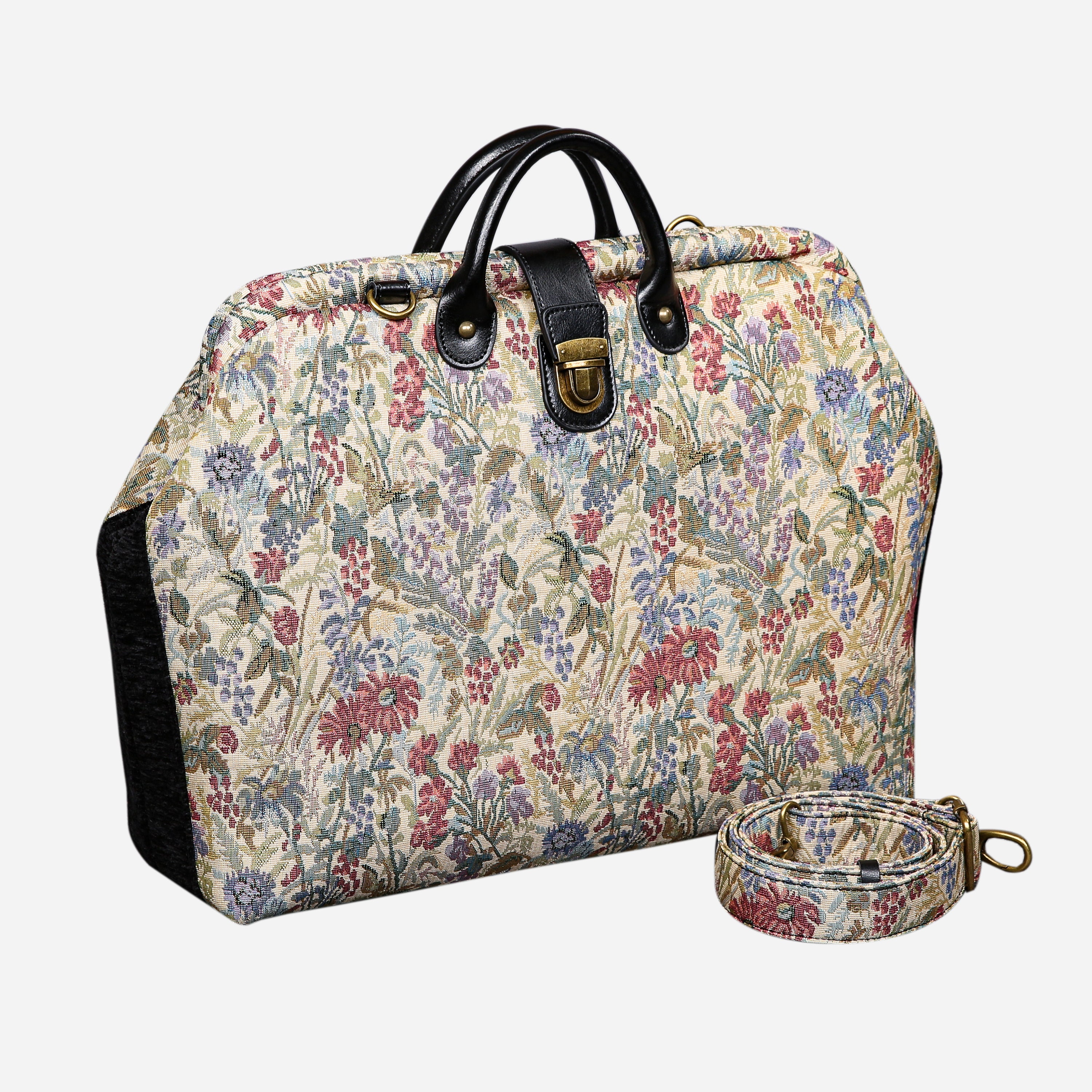 Handsewn Carpet Work Bag-laptop Brief Case-vintage Work Tote-travel ...