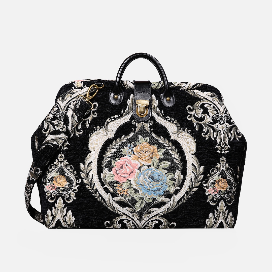 Handsewn Carpet Work Bag-laptop Brief Case-vintage Work Tote-travel ...