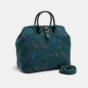 Handcrafted Mary Poppins Bag-carpet Weekender-carpet Travel Bag-duffel ...