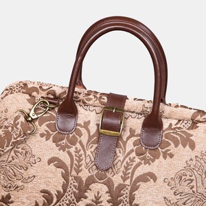 Handcrafted Mary Poppins Bag-carpet Weekender-carpet Travel Bag-duffel ...