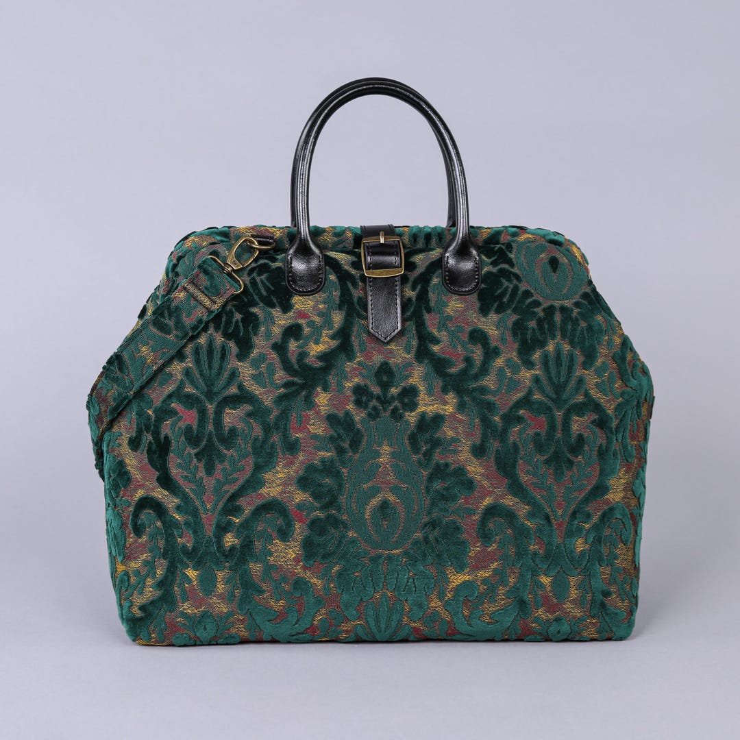 Handcrafted Mary Poppins Bag-carpet Weekender-carpet Travel Bag-duffel ...