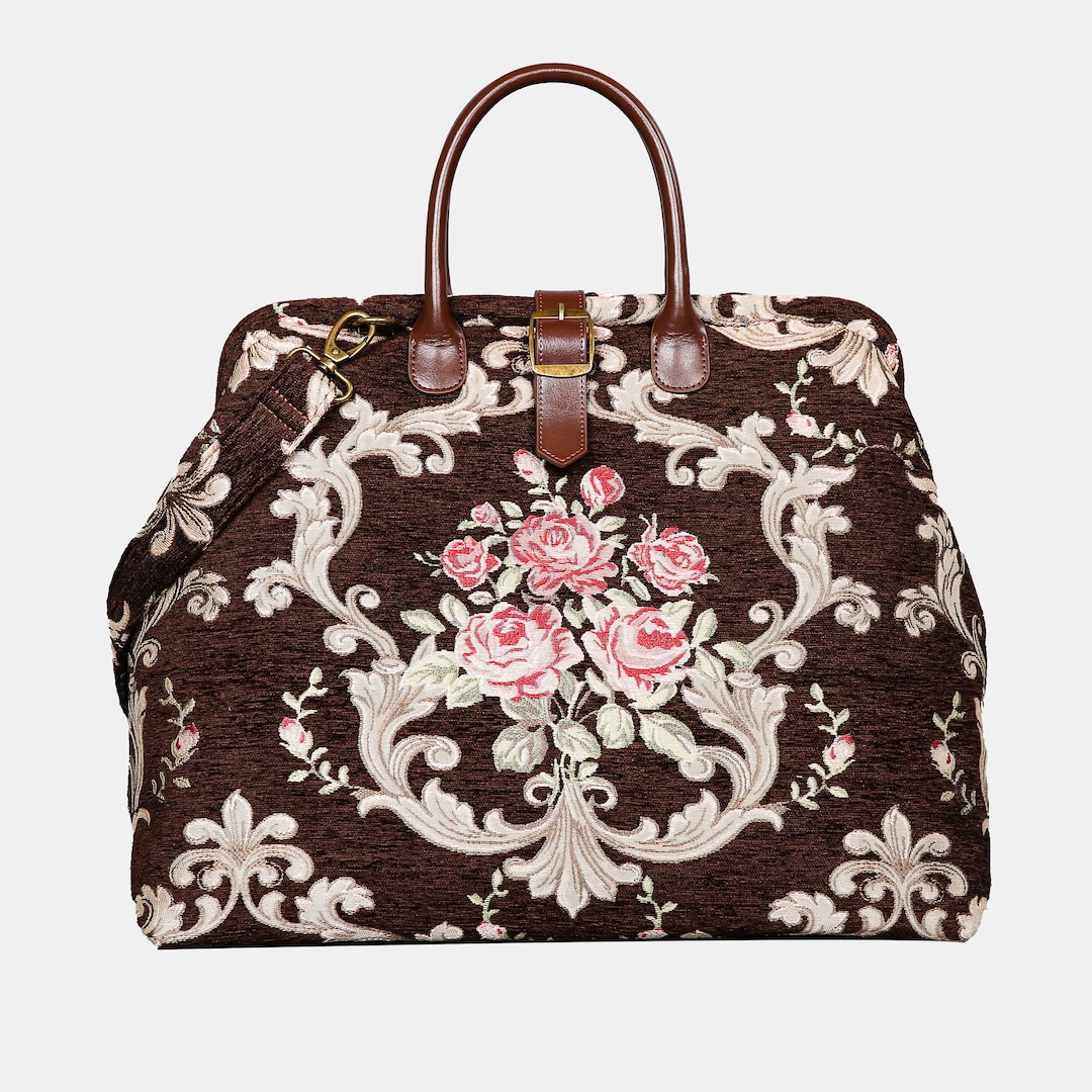 Handcrafted Mary Poppins Bag-carpet Weekender-carpet Travel Bag-duffel ...