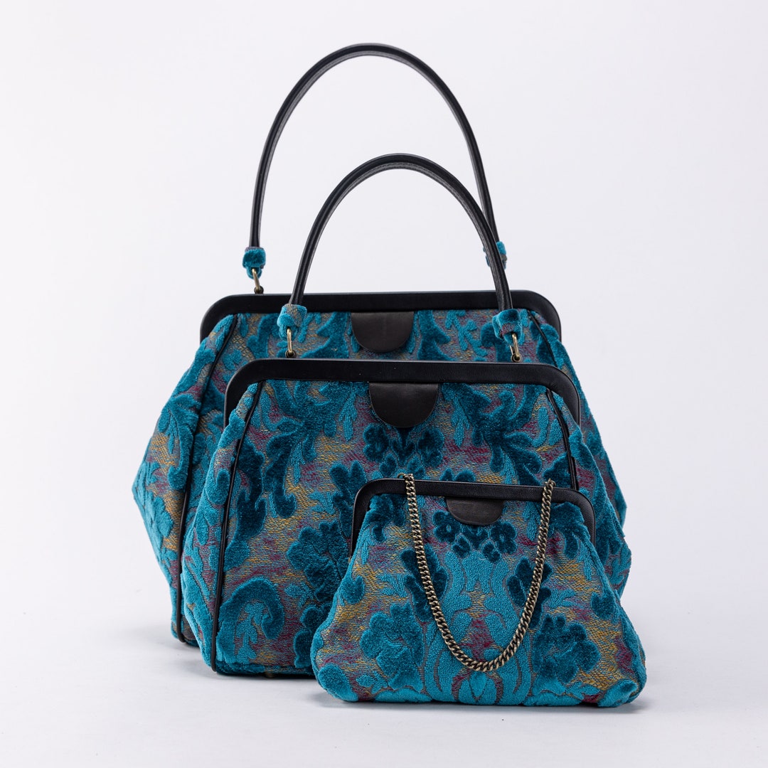 Carpet Bag-alma Collection Carpet Purse-everyday Carry Shoulder Bag ...