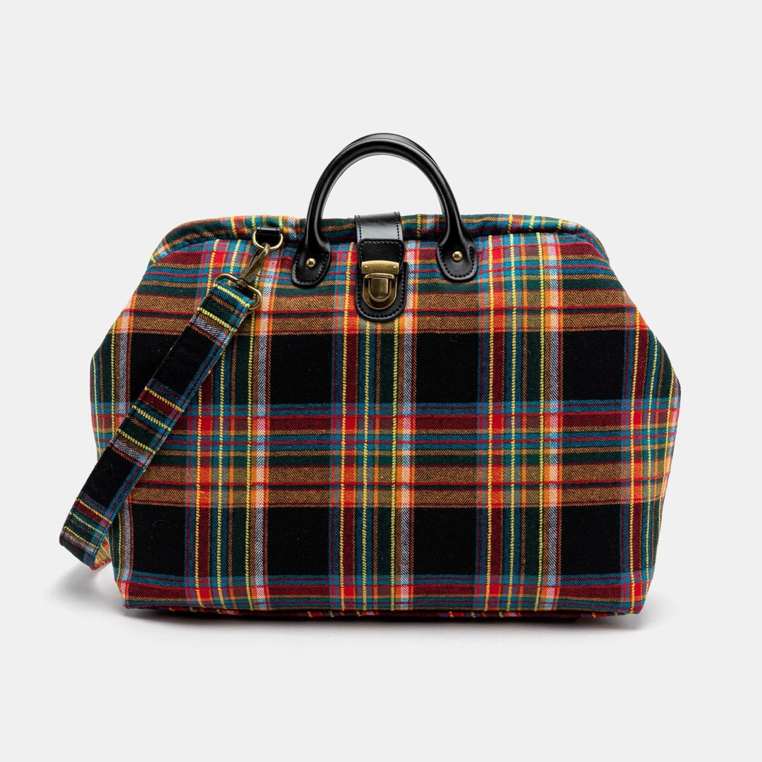 Handsewn Carpet Work Bag-laptop Brief Case-vintage Work Tote-travel ...