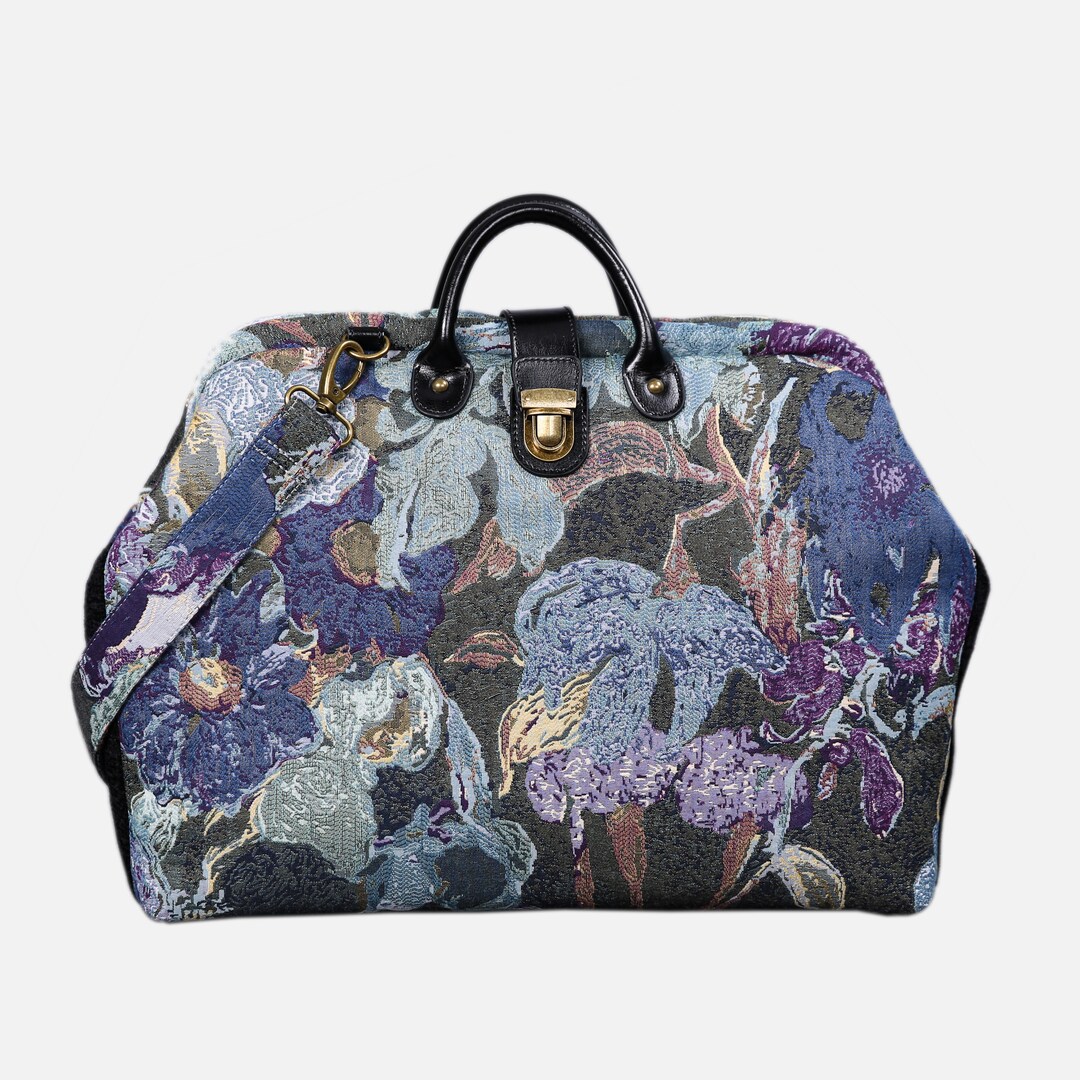 Handsewn Carpet Work Bag-laptop Brief Case-vintage Work Tote-travel ...