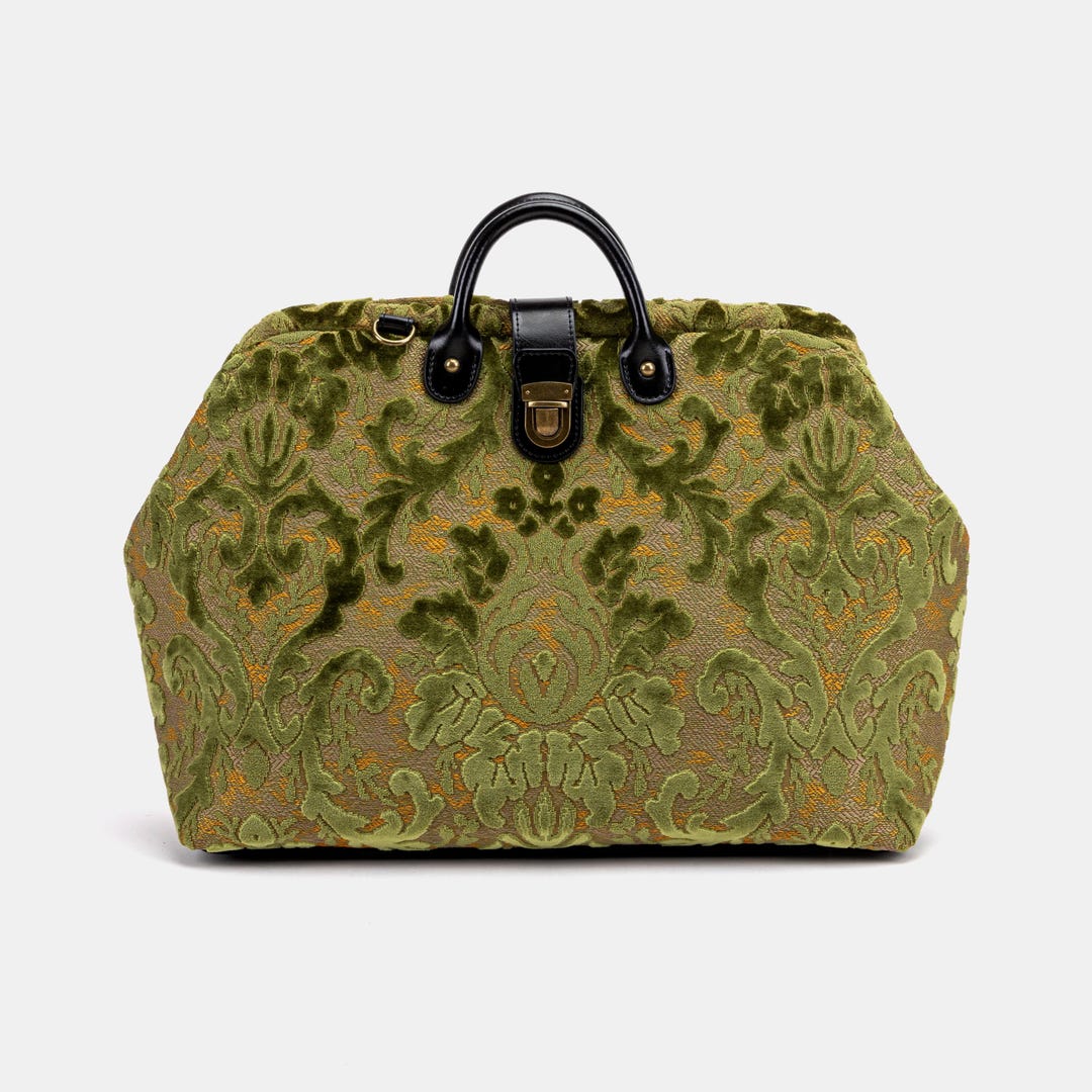 Handsewn Carpet Work Bag-laptop Brief Case-vintage Work Tote-travel ...