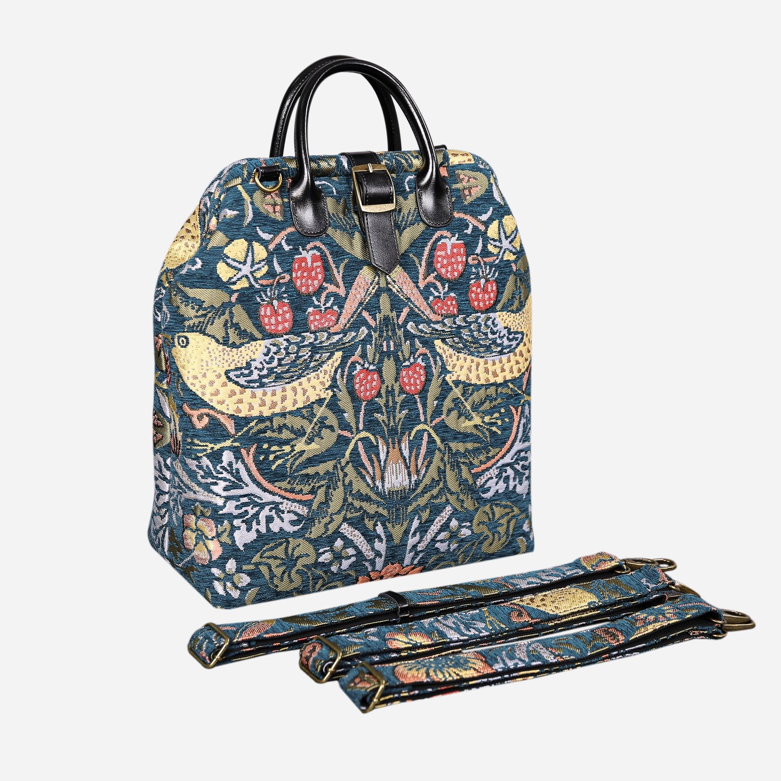 Handcrafted Carpet Backpack-mary Poppins Carpet Bag-laptop Bag-work Bag ...