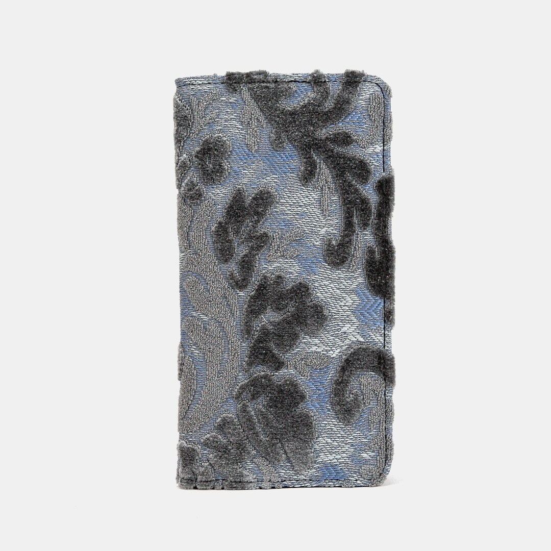 Personalized Cut Velvet Checkbook Cover-vintage Checkbook Case-tapestry ...