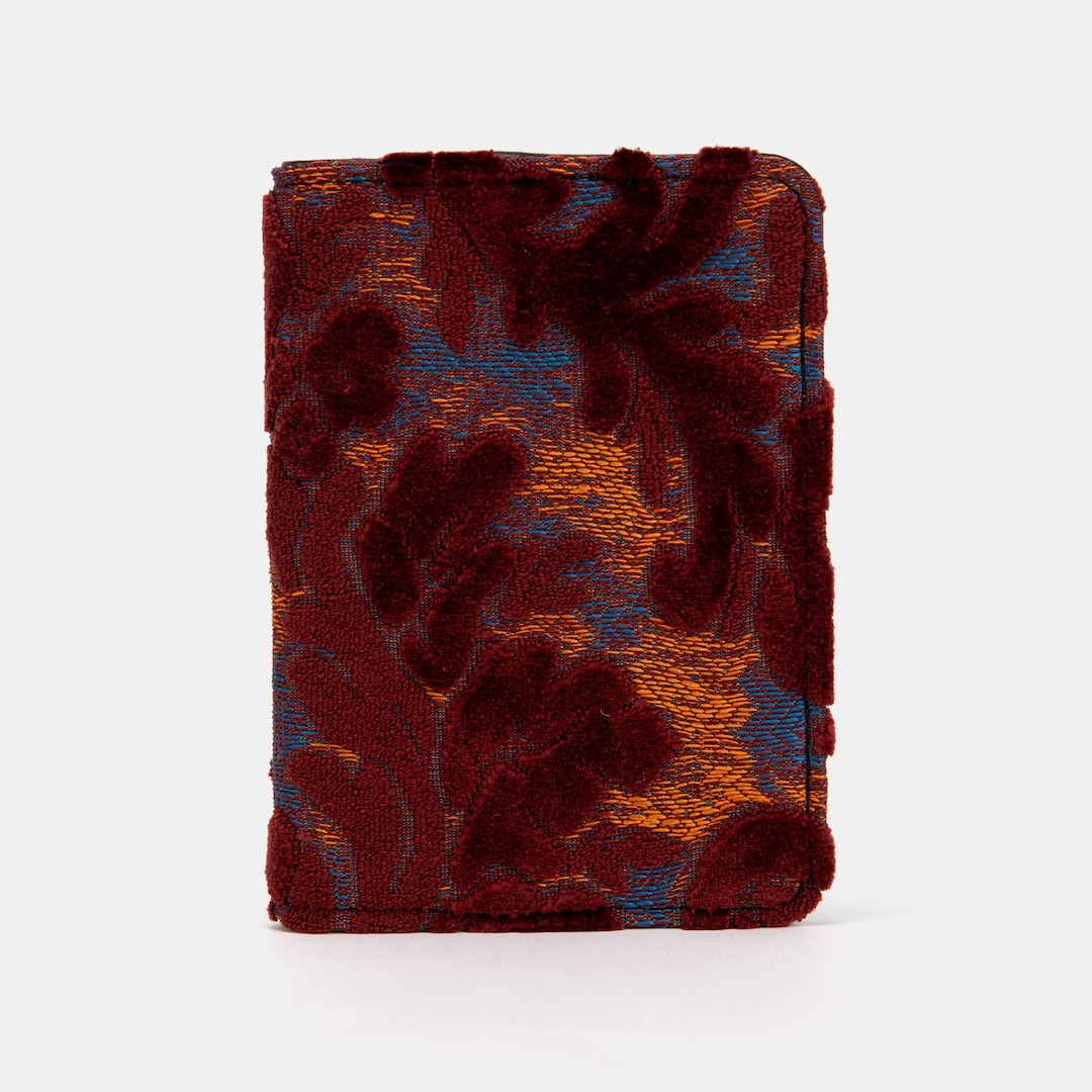 Personalized Cut Velvet Passport Cover-vintage Passport Case -tapestry ...