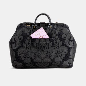 Handsewn Carpet Work Bag-laptop Brief Case-vintage Work Tote-travel ...