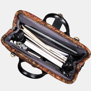 Handsewn Carpet Work Bag-laptop Brief Case-vintage Work Tote-travel ...