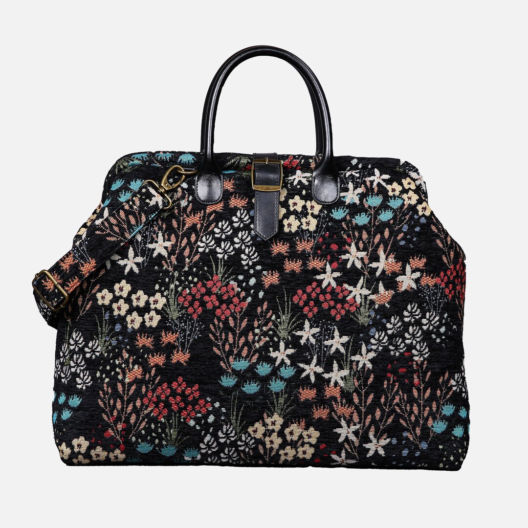 Handcrafted Mary Poppins Bag-carpet Weekender-carpet Travel Bag-duffel ...