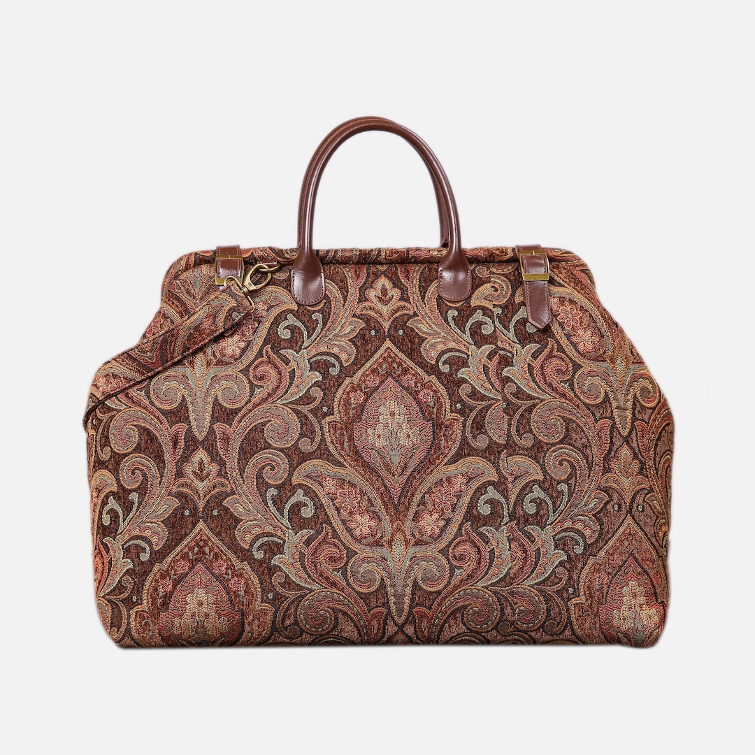 Large Carpet Travel Bag-mary Poppins Travel Bag-carpet Luggage-carpet ...