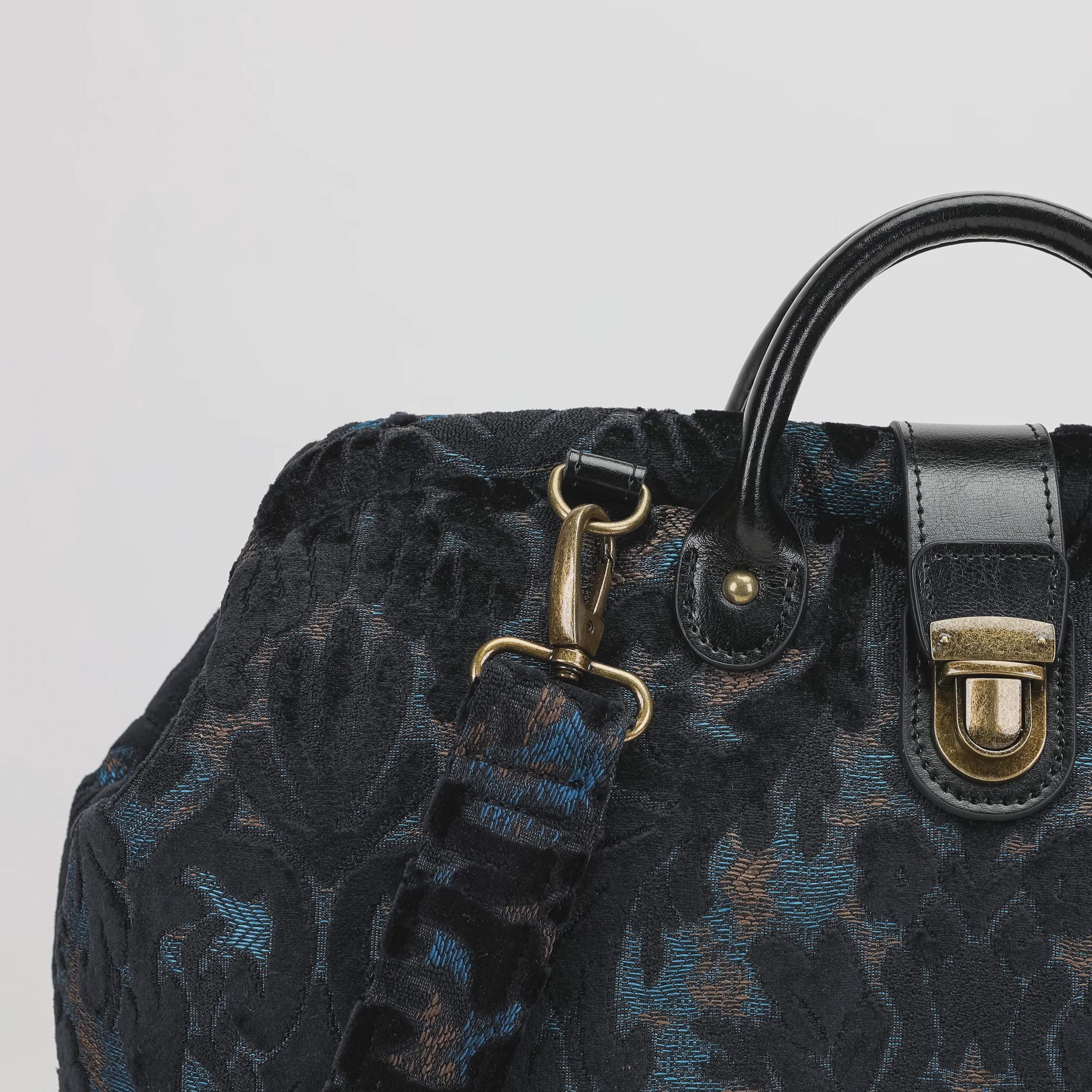 Handsewn Carpet Work Bag-laptop Brief Case-vintage Work Tote-travel ...