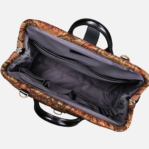 Handsewn Carpet Work Bag-laptop Brief Case-vintage Work Tote-travel ...