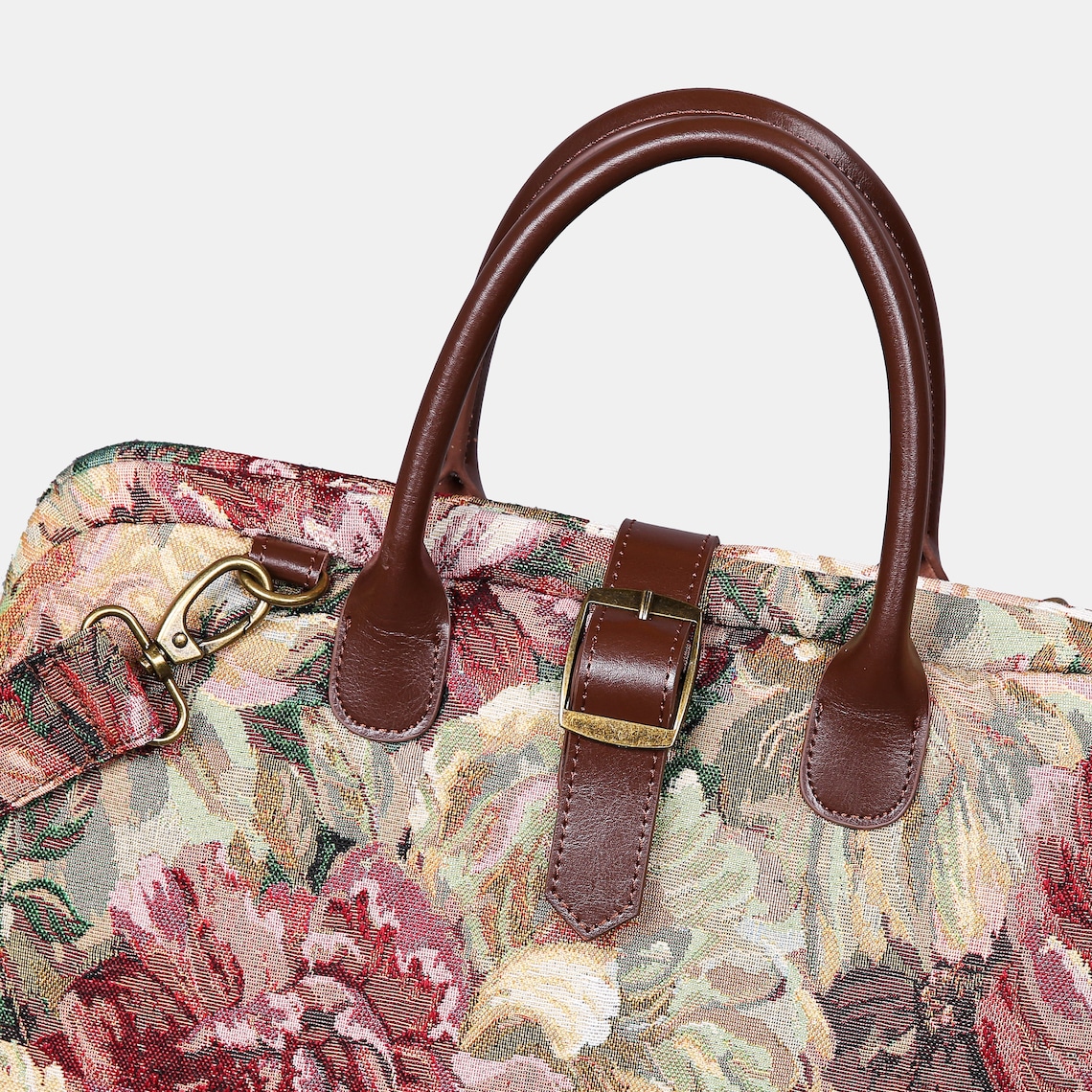 Handcrafted Mary Poppins Bag-carpet Weekender-carpet Travel Bag-duffel ...