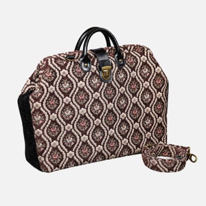 Handsewn Carpet Work Bag-laptop Brief Case-vintage Work Tote-travel ...