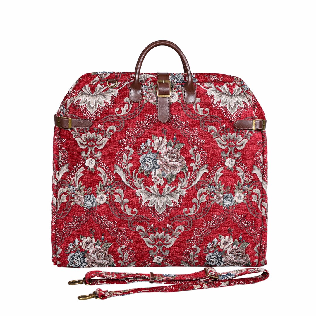 Carpet Carry-on Foldable Garment Bag- Elegant Travel Bag With Organizer ...