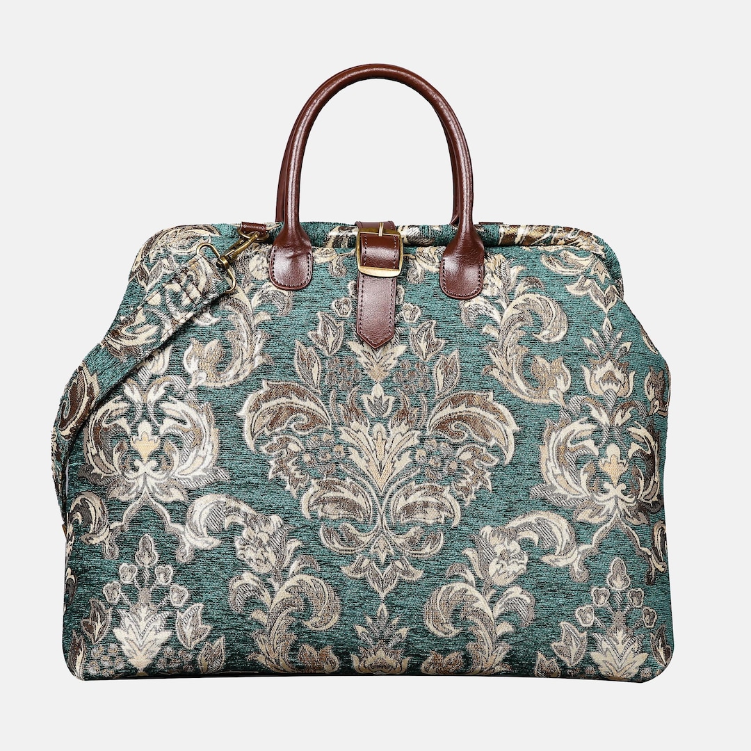Handcrafted Mary Poppins Bag-carpet Weekender-carpet Travel Bag-duffel ...