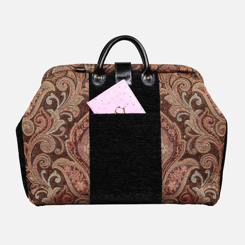 Handsewn Carpet Work Bag-laptop Brief Case-vintage Work Tote-travel ...