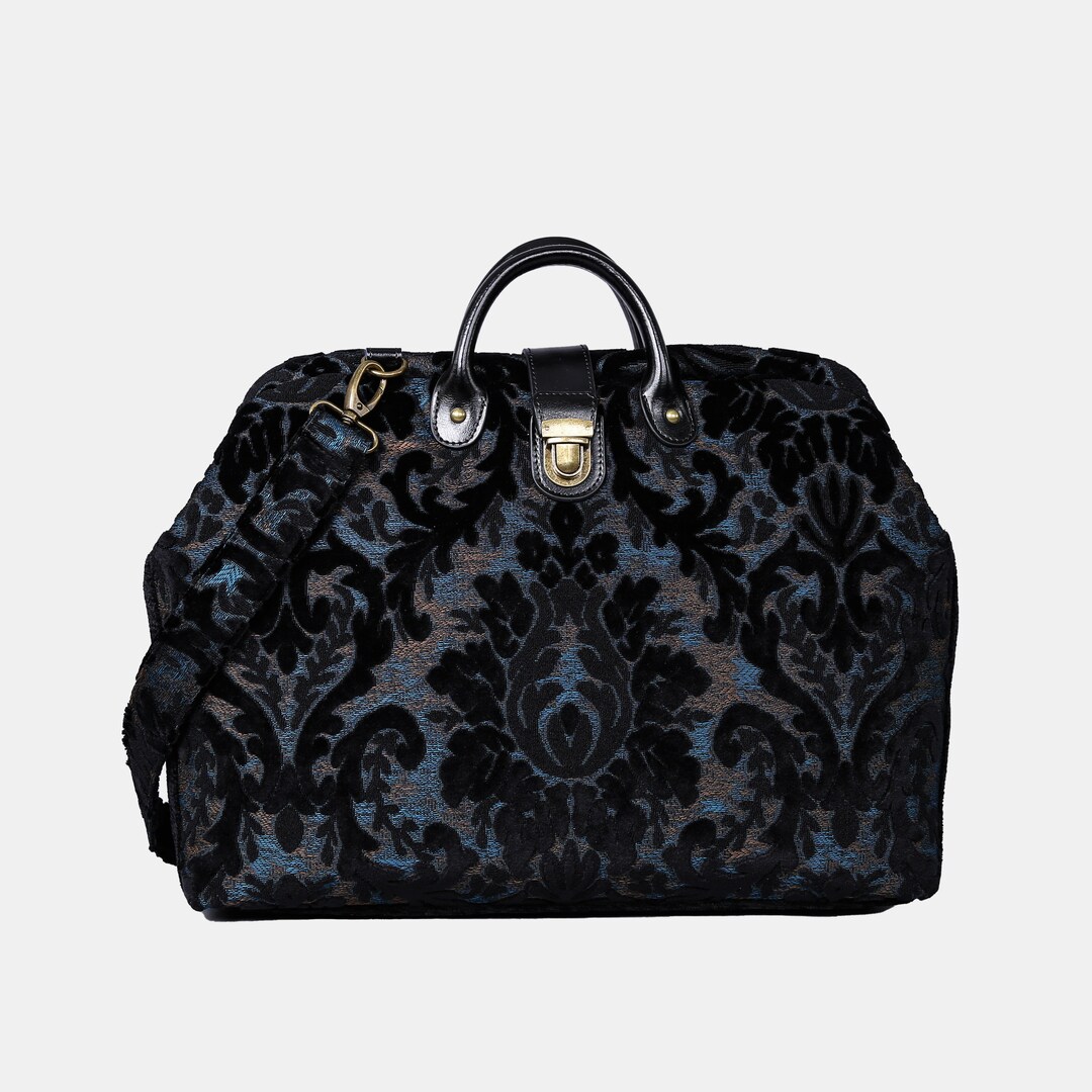 Handsewn Carpet Work Bag-laptop Brief Case-vintage Work Tote-travel ...