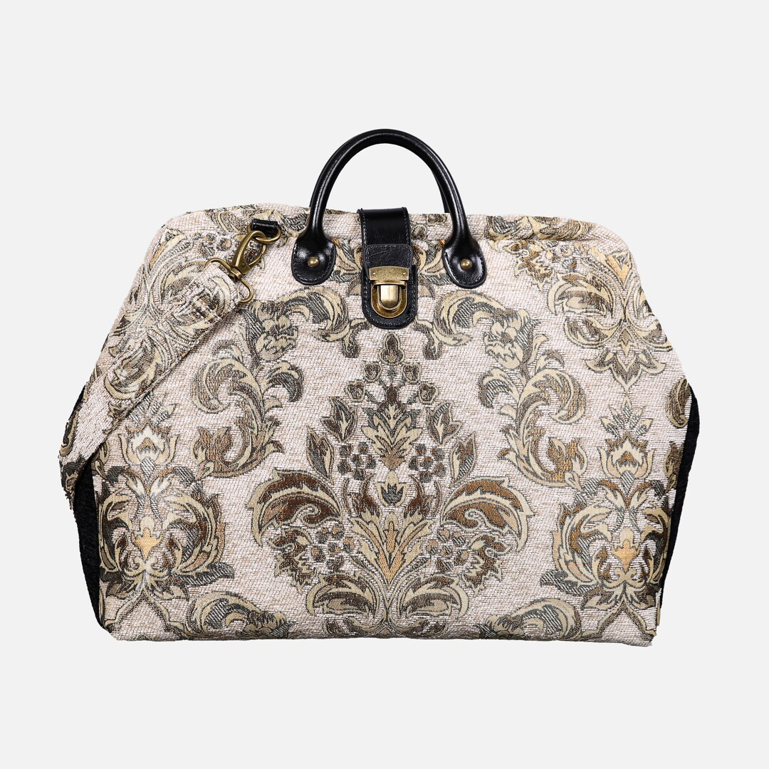 Handsewn Carpet Work Bag-laptop Brief Case-vintage Work Tote-travel ...