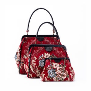 Carpet Bag-alma Collection Carpet Purse-everyday Carry Shoulder Bag ...
