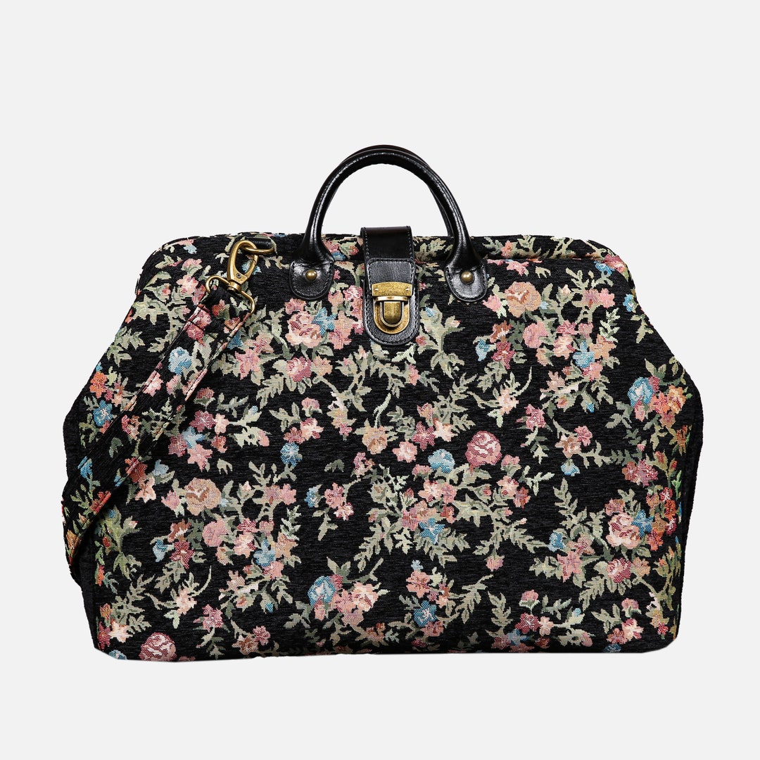 Handsewn Carpet Work Bag-laptop Brief Case-vintage Work Tote-travel ...