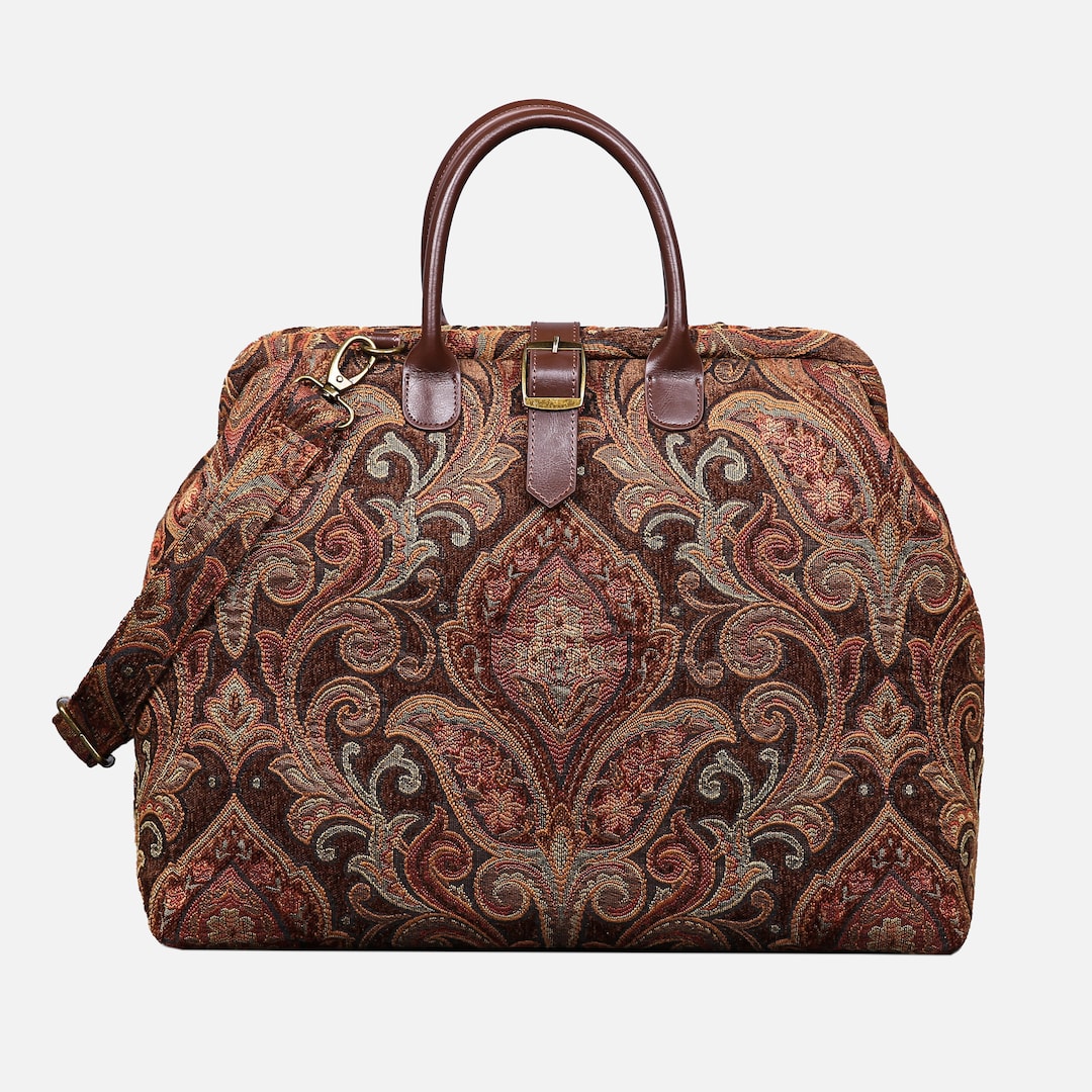 Handcrafted Mary Poppins Bag-carpet Weekender-carpet Travel Bag-duffel ...