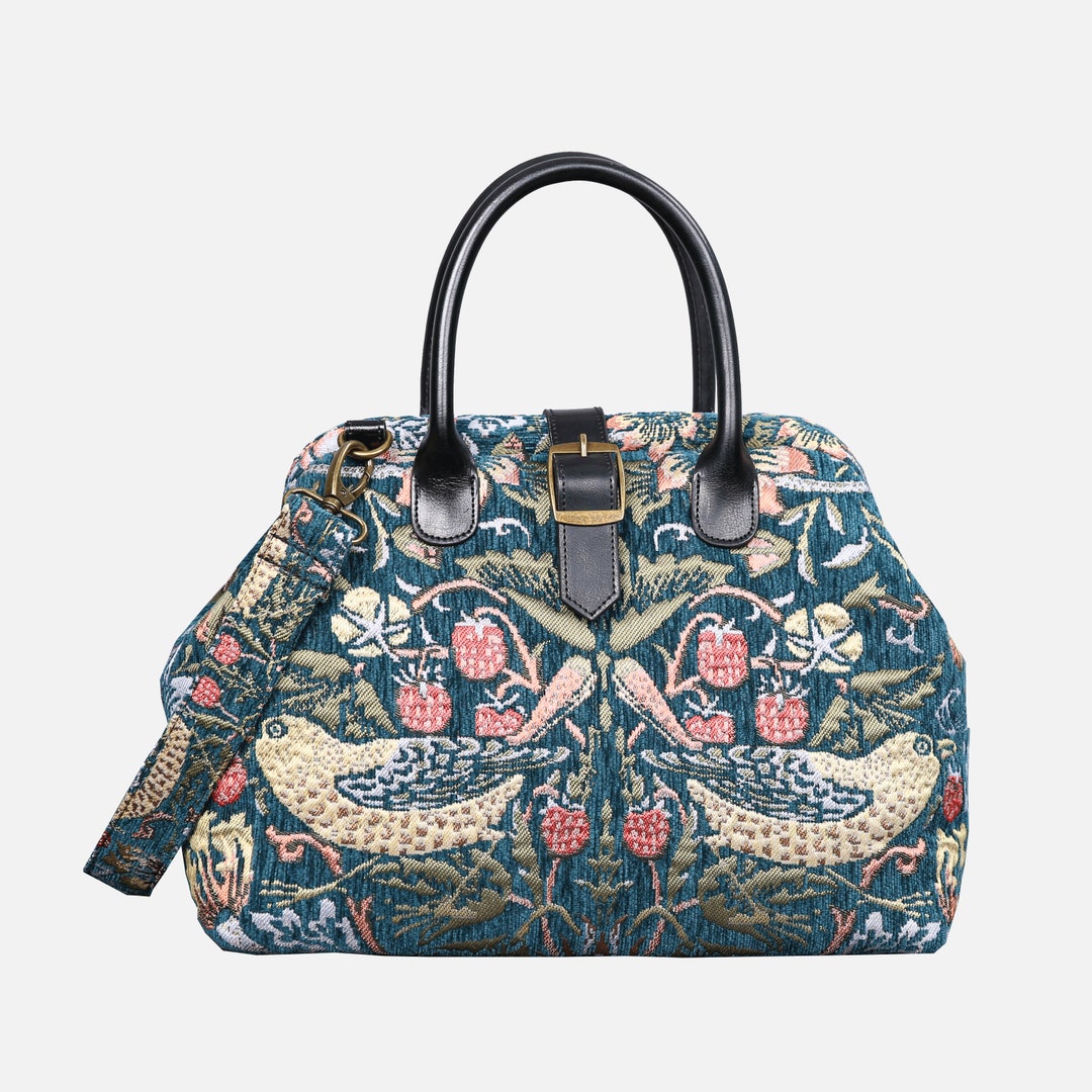 Handsewn Carpet Purse-mary Poppins Carpet Bag-everyday Carry Shoulder ...